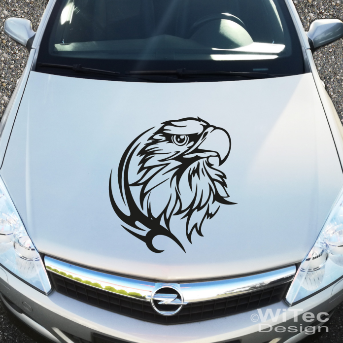 Autoaufkleber Adler Tribal Für Die Motorhaube